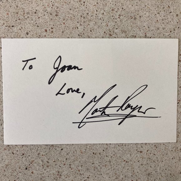 Autograph | Other | Martin Rayner Signed Index Inscrib Card Star Trek ...